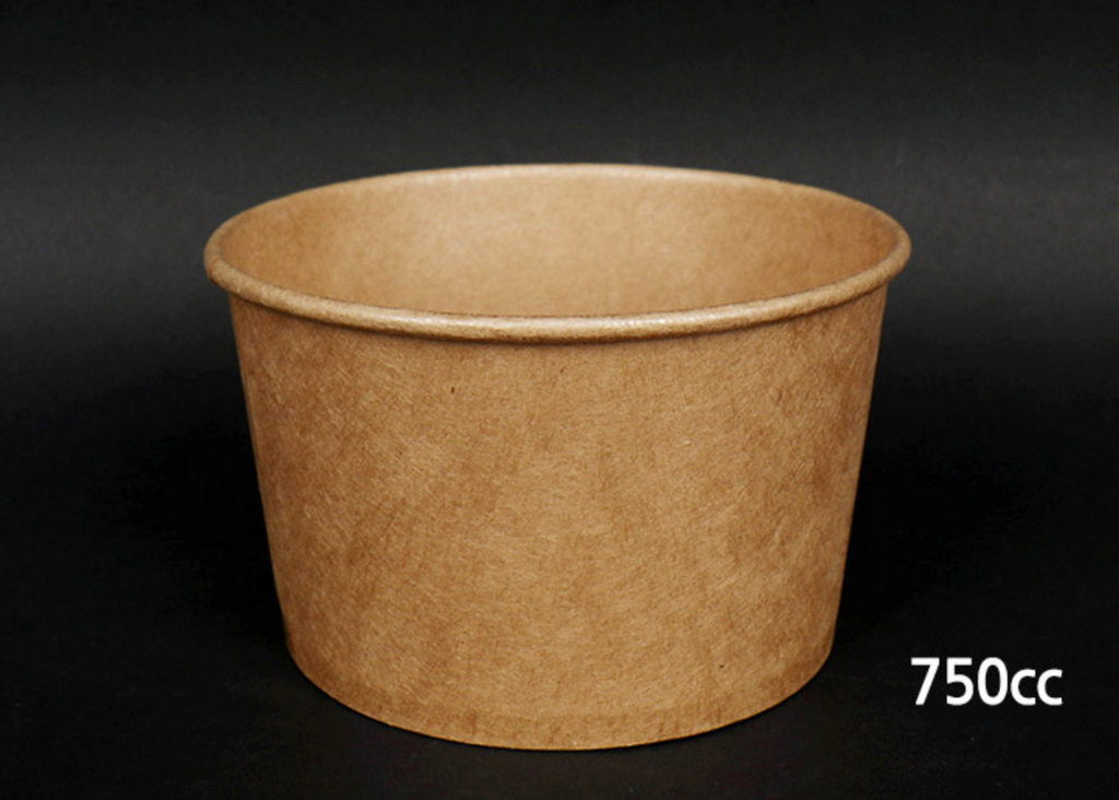 Paper Bowl with White Cover – PaperAnd PH
